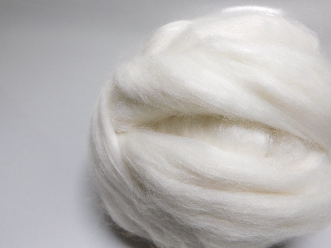 Custom Fiber Blend, Polwarth, Faux Cashmere, and Bamboo, Luxury, Undyed ...