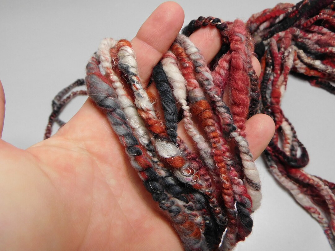 Merino, Wool Locks, Silk, and More, Hand Spun, Hand Dyed, Art Yarn ...