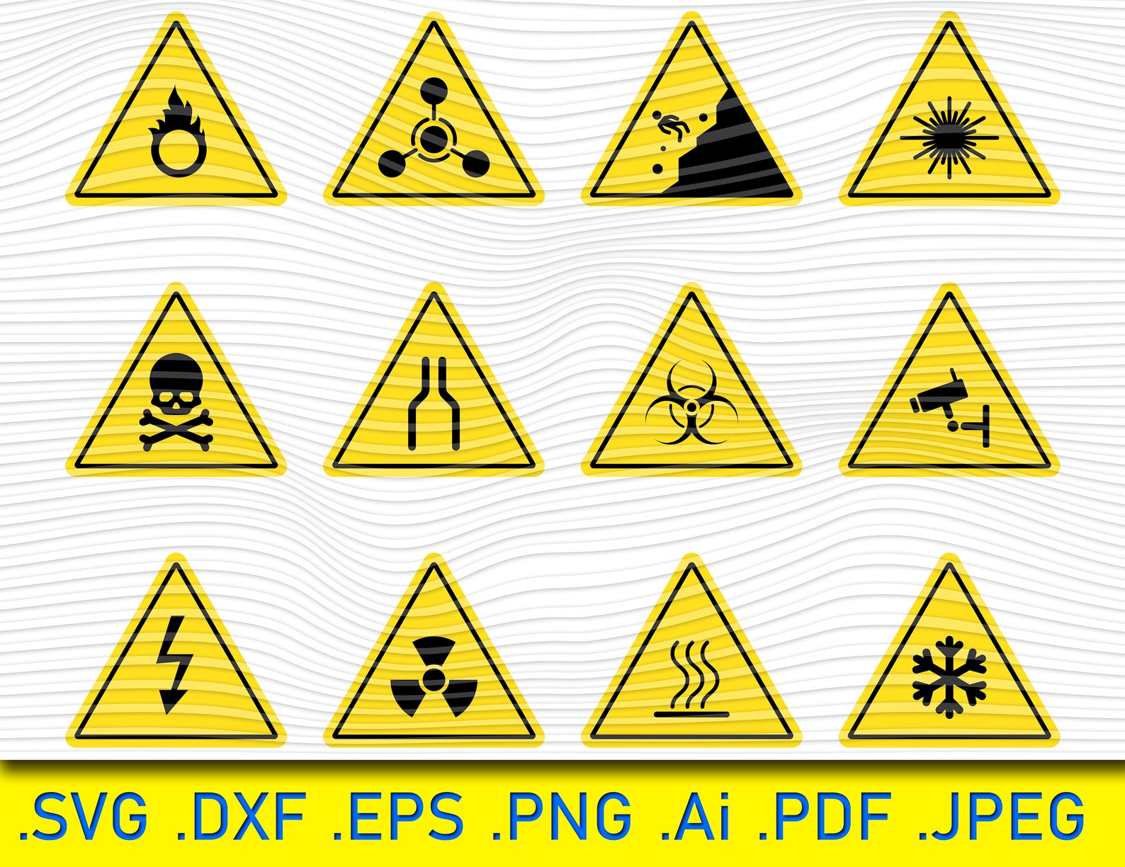 12 Road Signs Svg Turns SVG Curves Svg Intersections Svg - Etsy