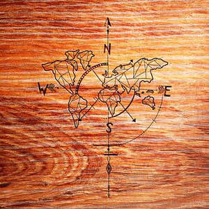 Compass World Map Svg, Camping Svg, Travel Svg, Adventure Svg, Compass ...