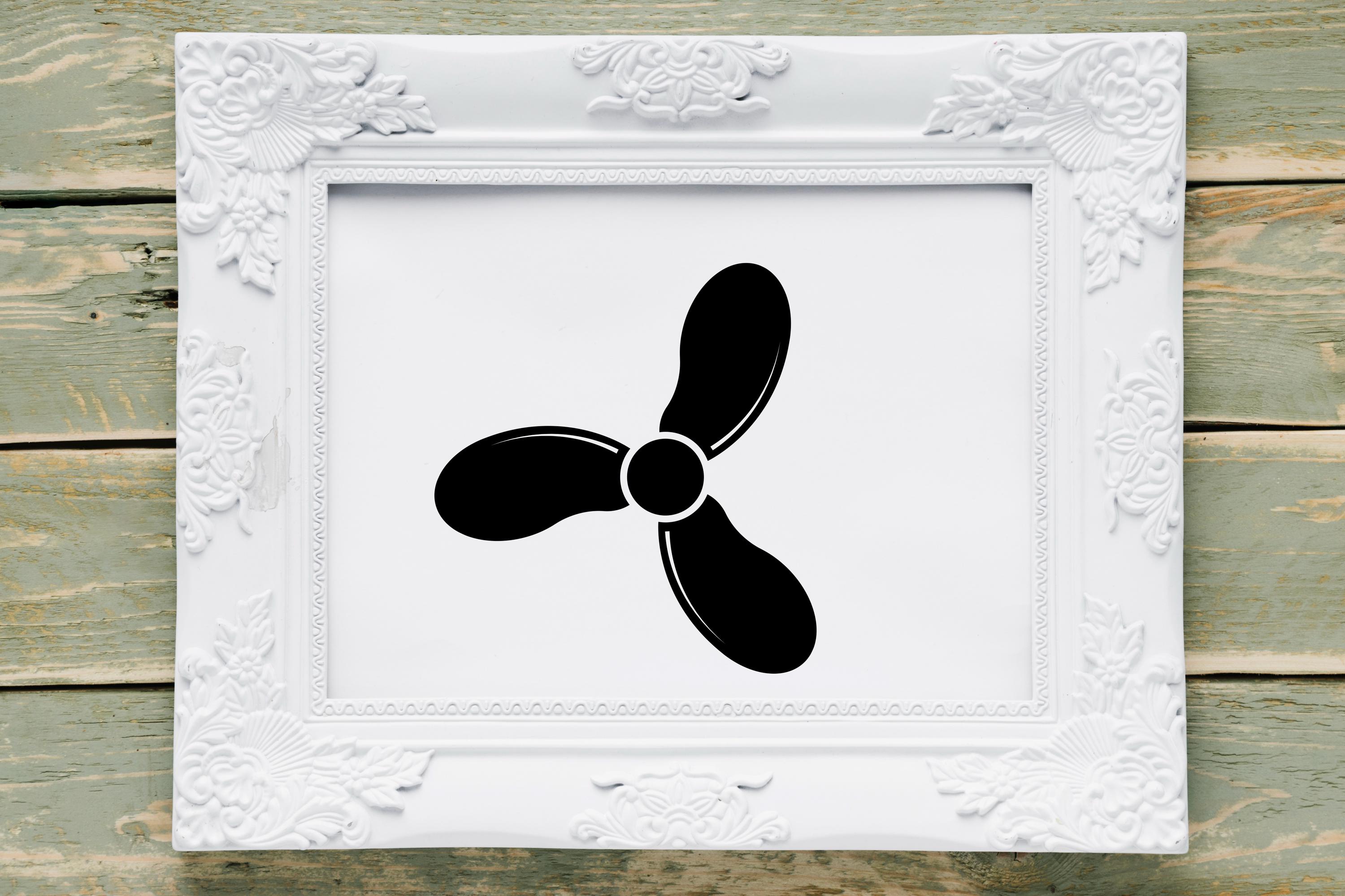 12 Plane Propellers SVG Bundle: Aviation Motion Symbols (digital ...