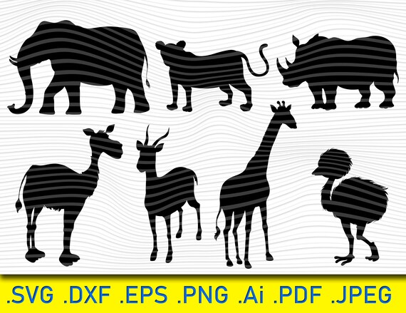 Zoo animals svg bundle zoo animals clipart zoo svg animals - Etsy 日本