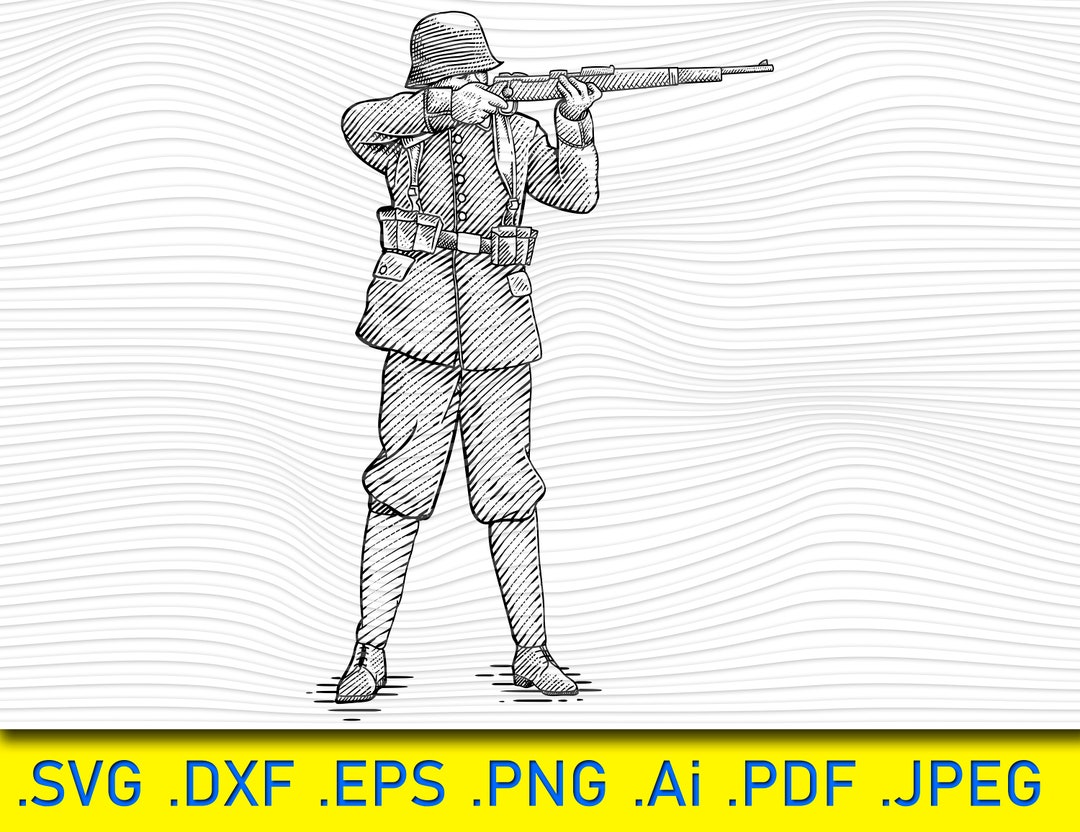 Soldier Engraved, Military Svg, Military Svg Bundle, Military Cut File ...