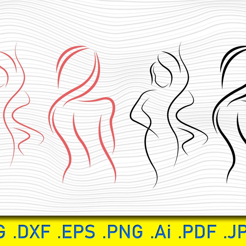 Line Body Art - Etsy