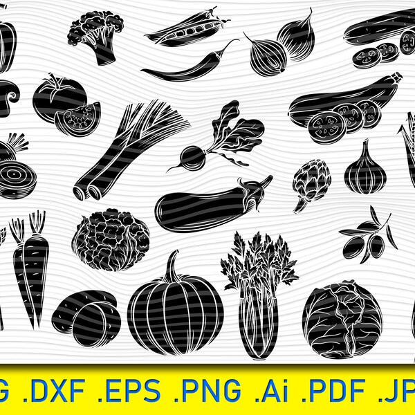 Vegetables Fruits - Etsy