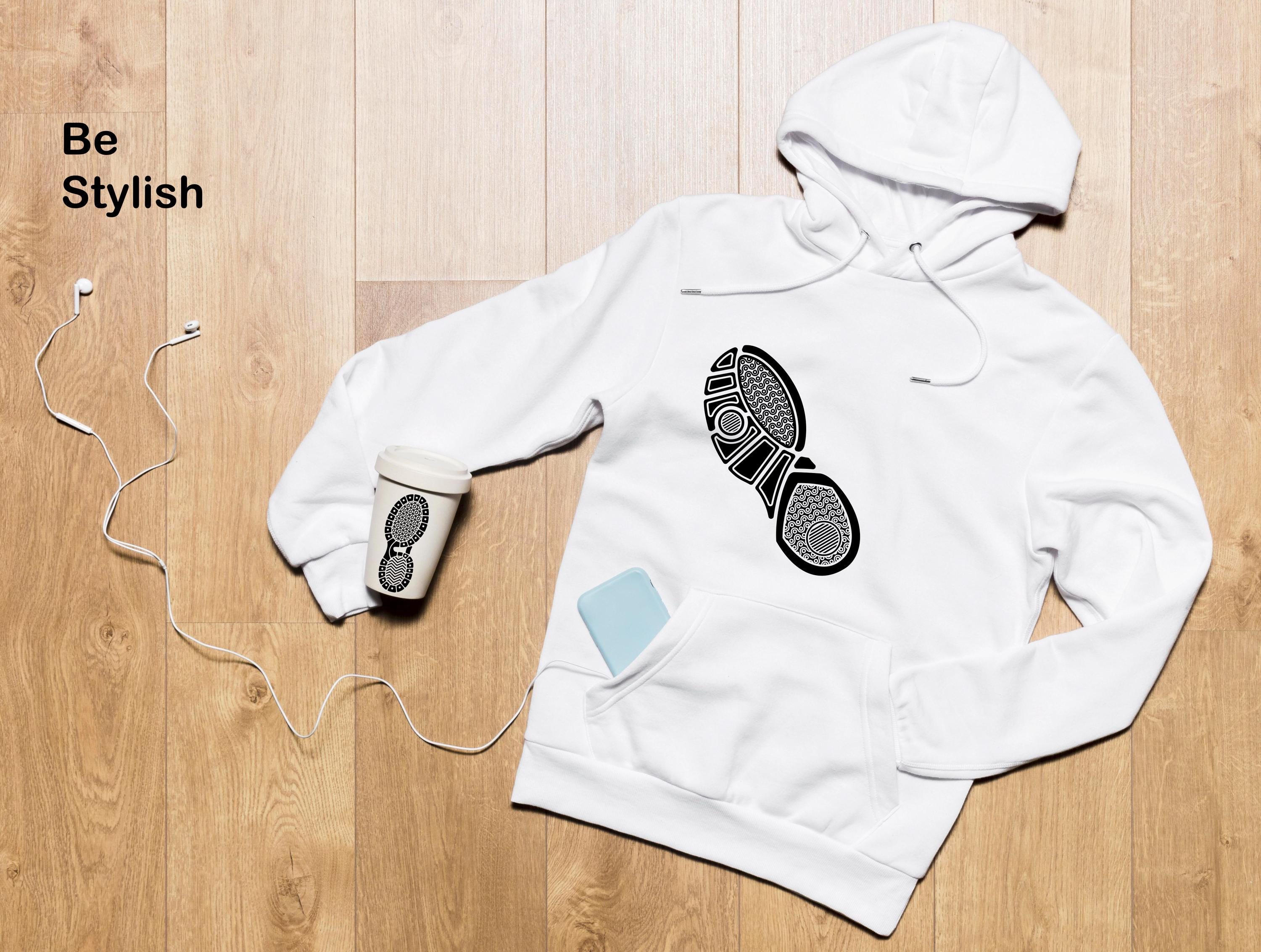 Shoeprint SVG: Footprint Clipart Vector Files for Cricut - Etsy