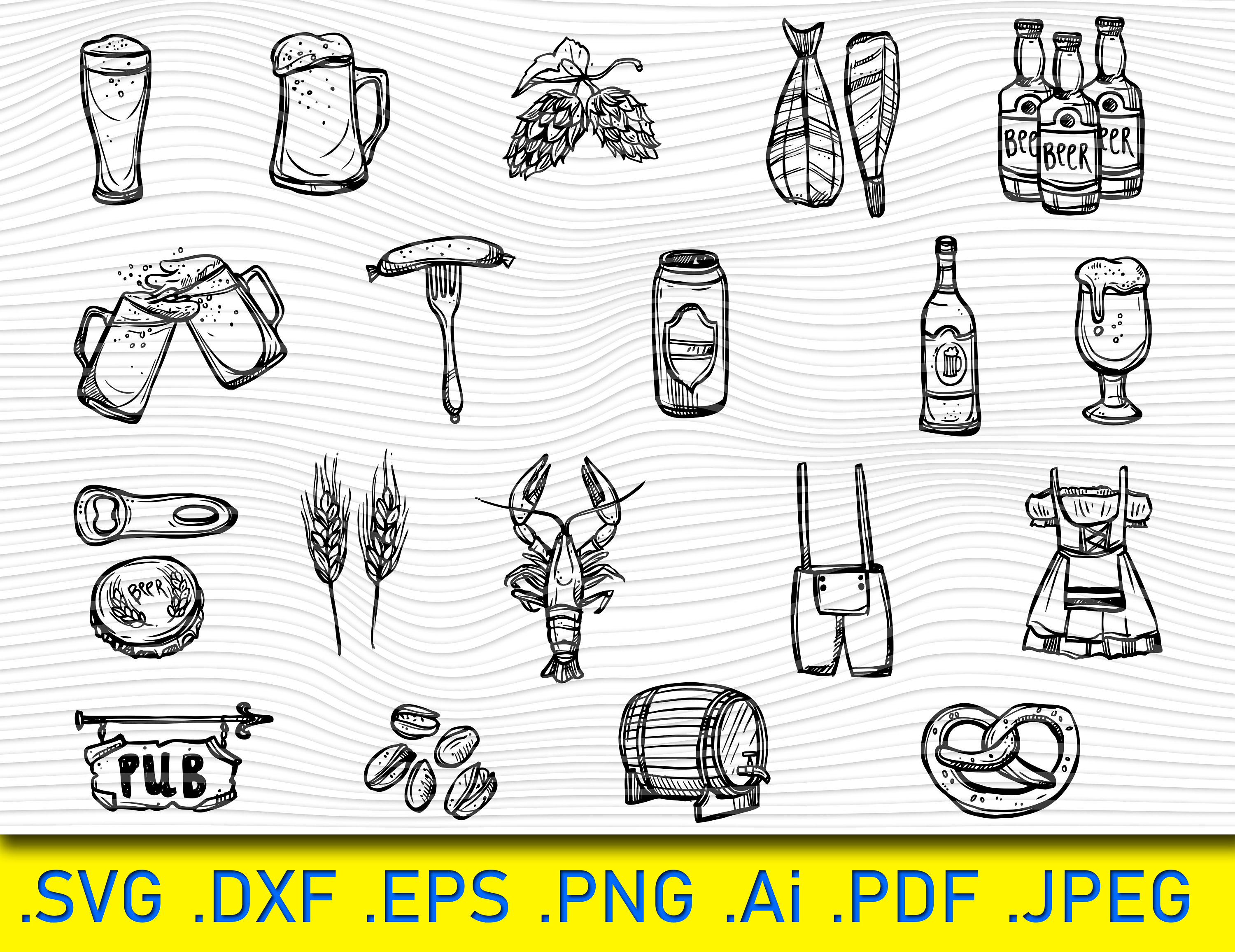 20 Bière SVG Bundle alcool svg boire svg papa svg bière - Etsy Canada