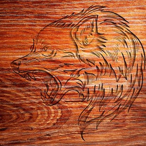 Wolf Svg, Side Face, Wolf Svg, Wolf Head Svg, Wolf Face Svg, Wild Beast ...