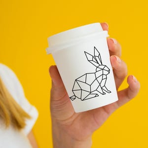 Geometric Rabbit, Hare, Bunny, Geometric Bunny SVG, Easter, Geometric ...