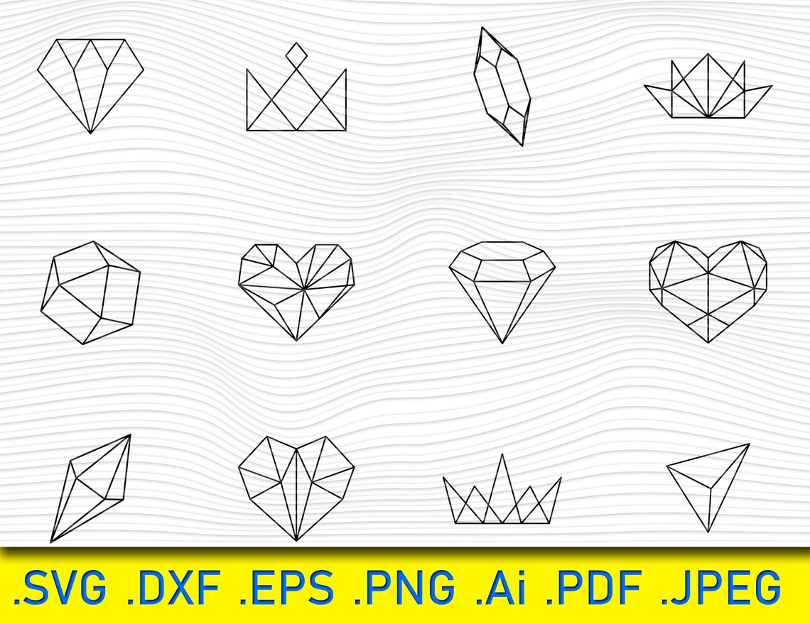Royal Crown SVG File King Crown SVG Diamond Svg Brilliant - Etsy
