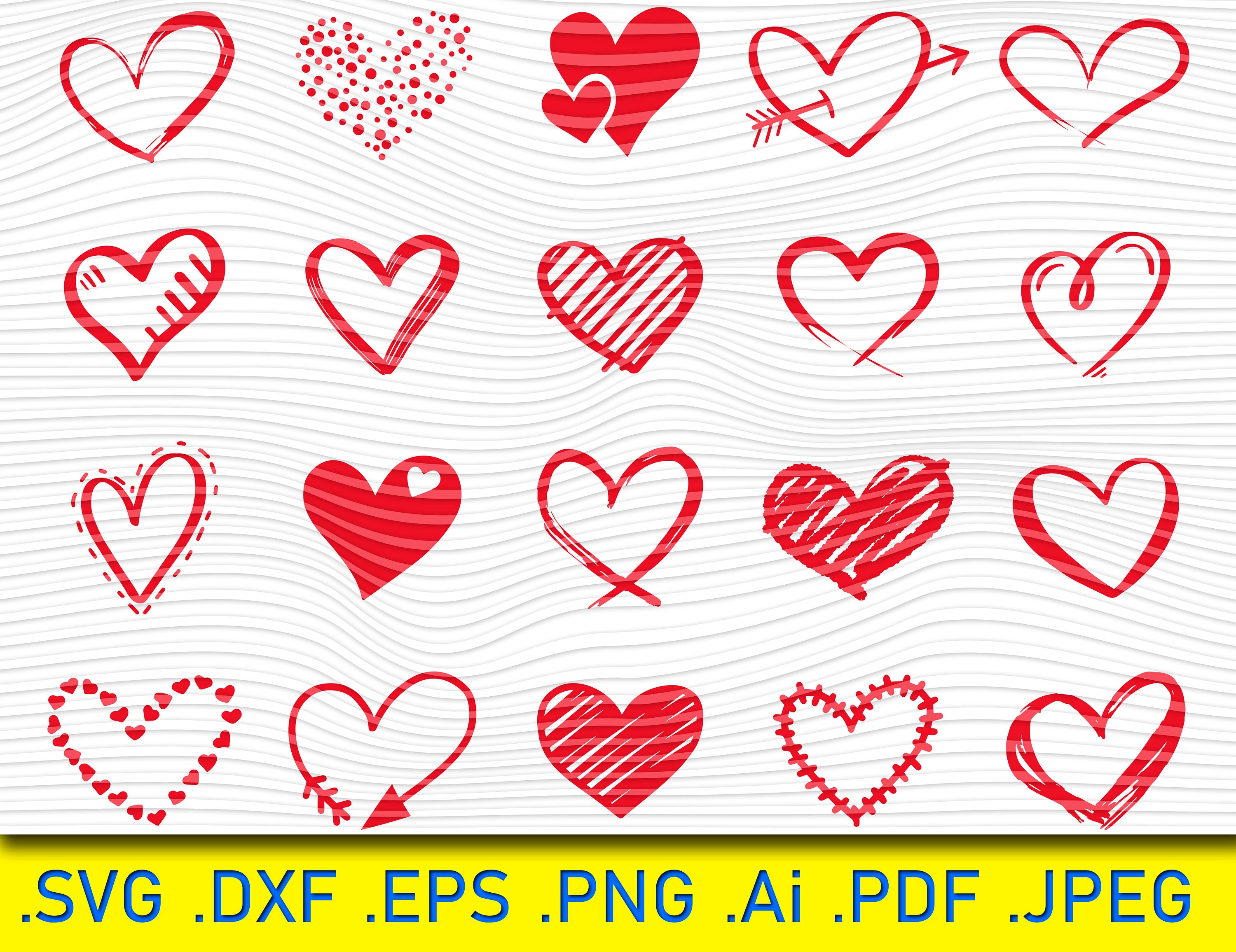 Valentine Heart Outline Images