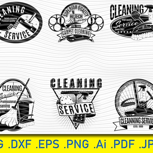 Professional Cleaning Service Cleaning Tools Svg Cleaning - Etsy