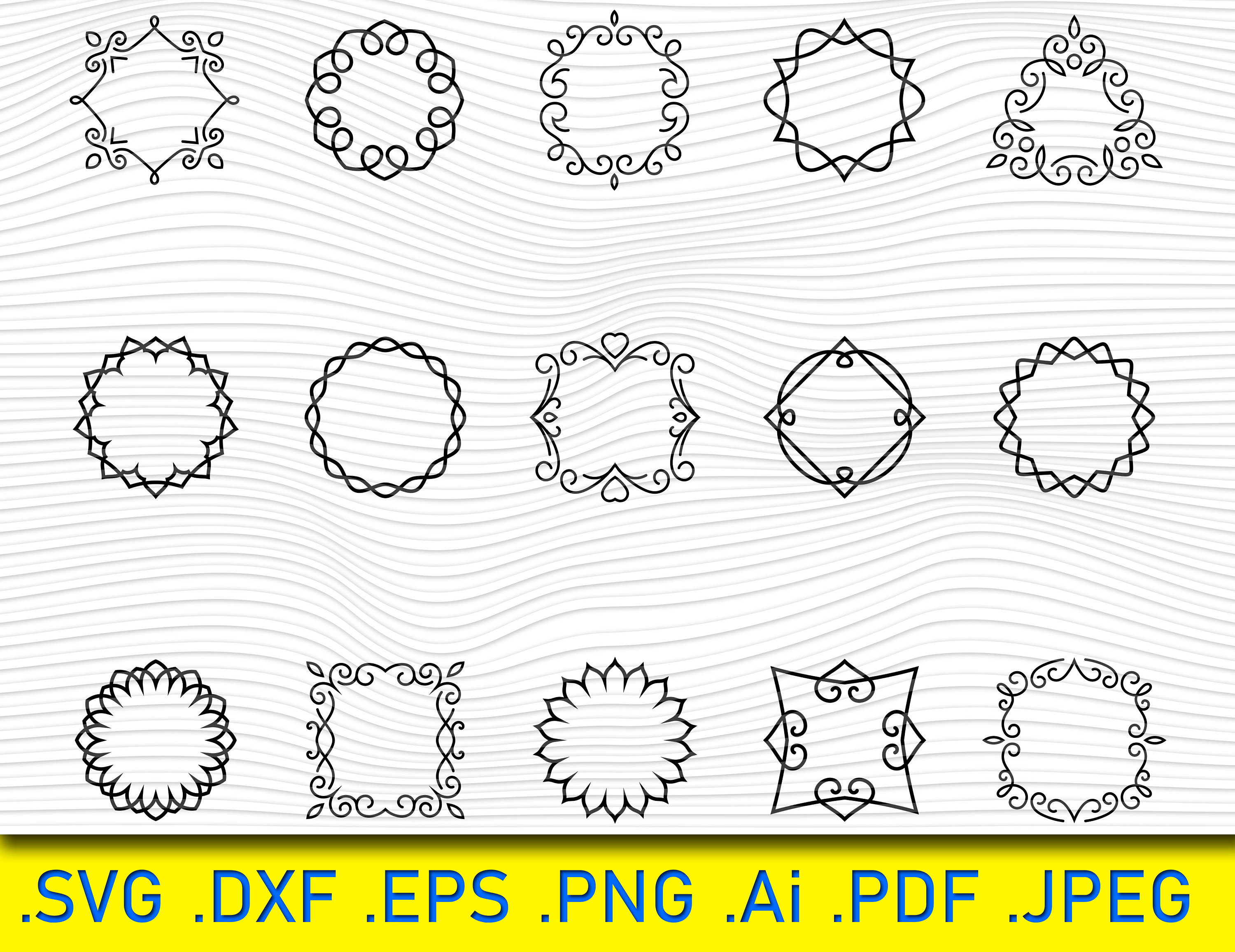 Decorative Shape Outline Png
