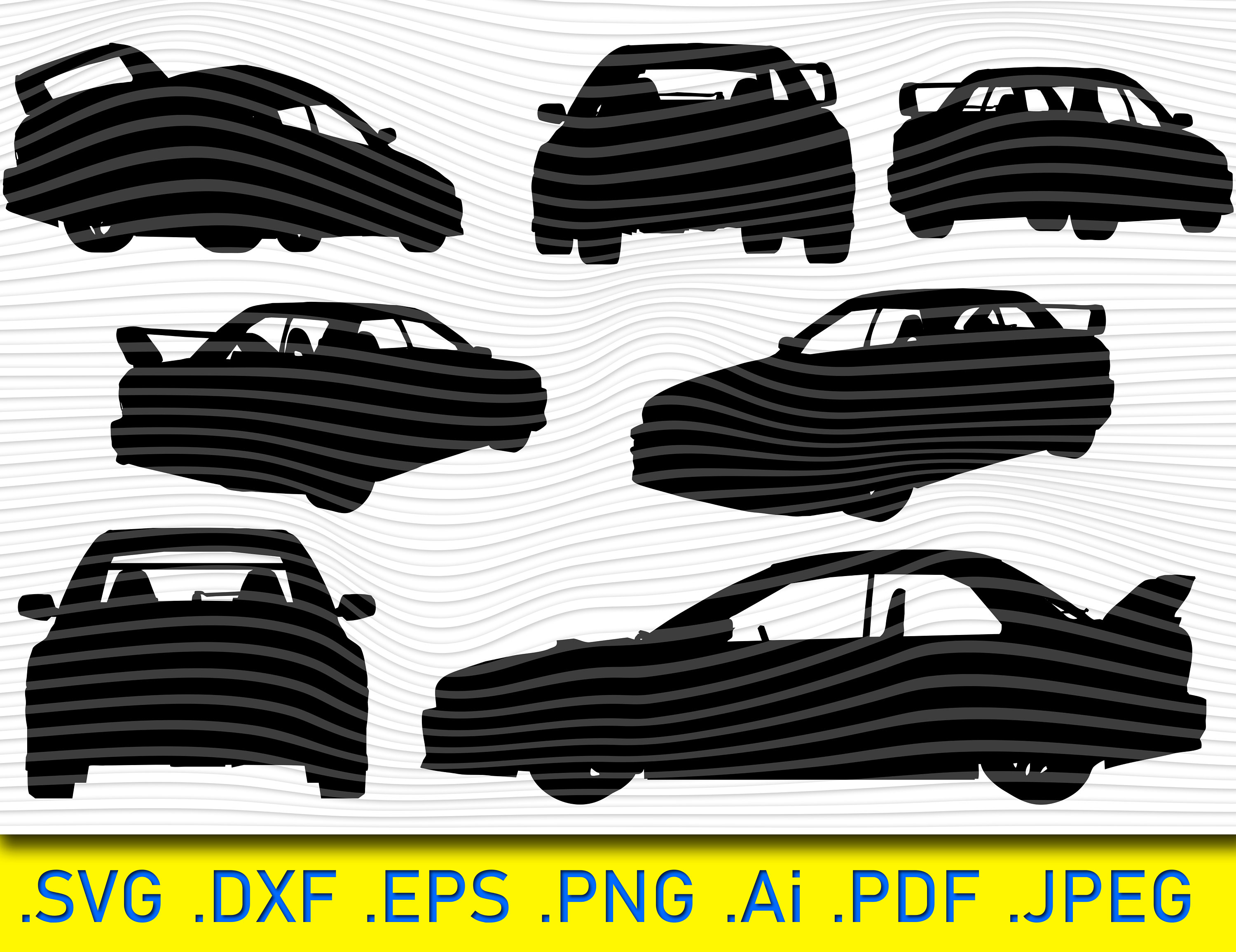 7 Race Car Svg Car Sports Car Svg Car Svg Files for Cricut - Etsy