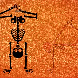Kung-fu Skeletons, Yoga Skeletons, Human Pose, Anatomy Body, Comic Svg ...
