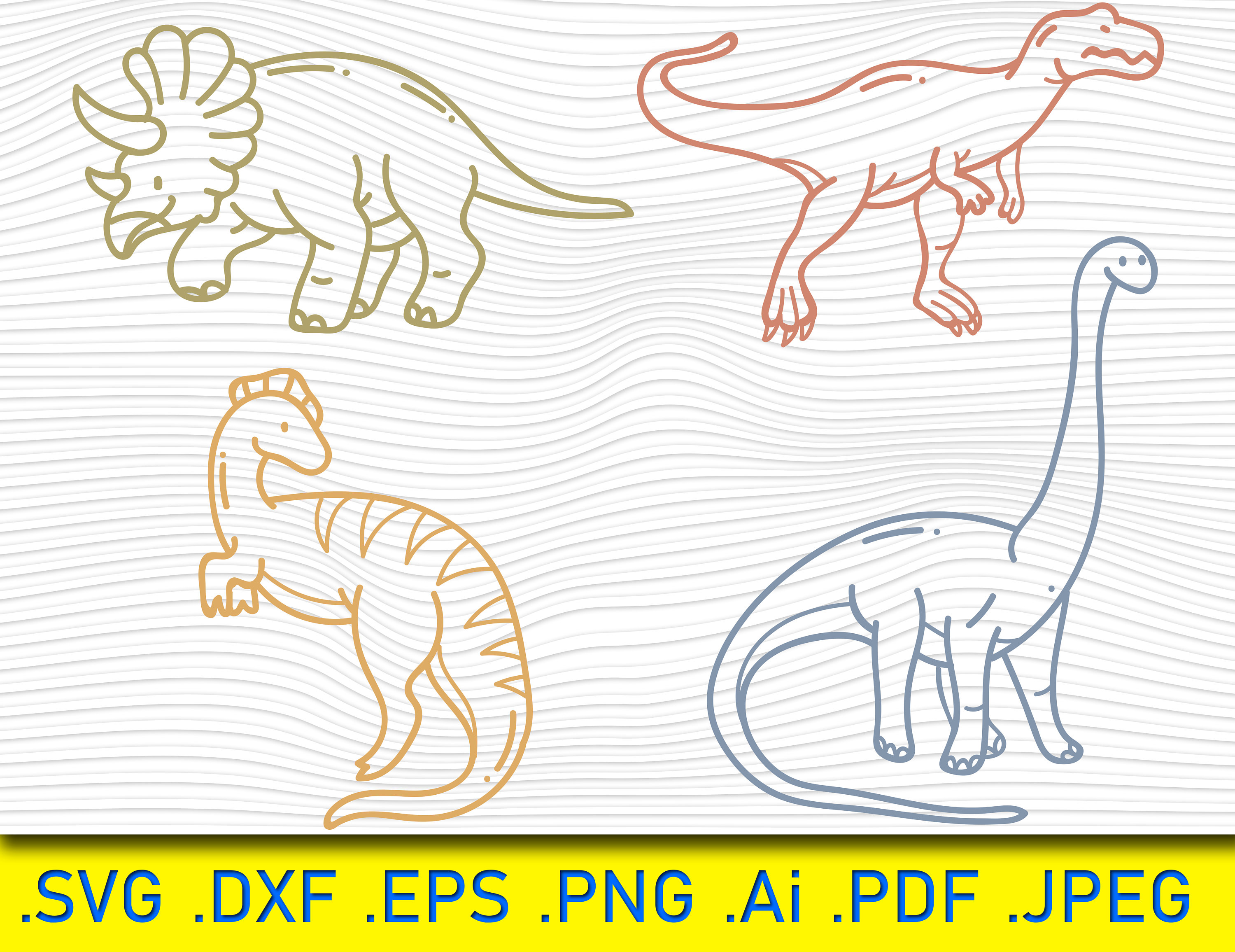 Dinosaur Bones Template