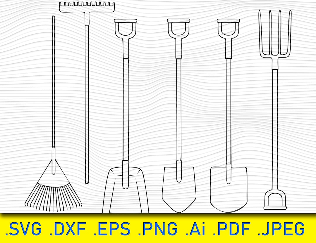 Garden Tools SVG Bundle, Garden Tools SVG, Gardening SVG, Gardening ...