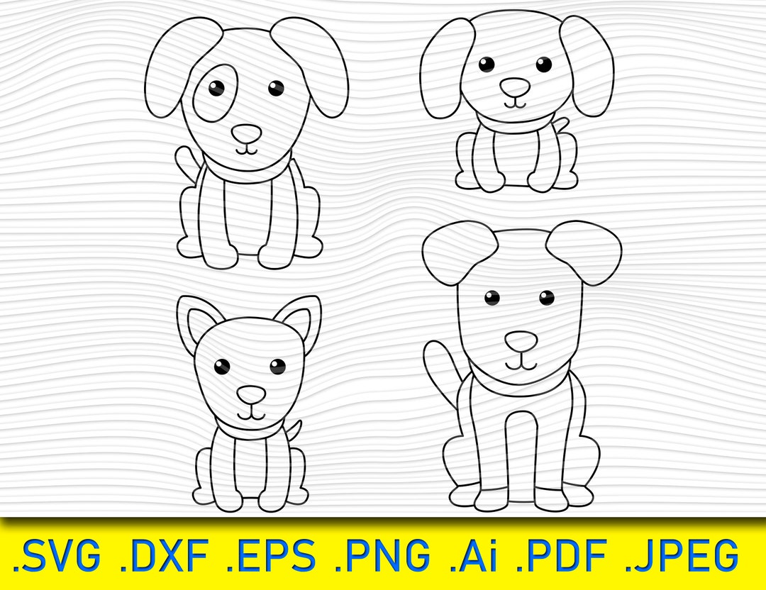 Dog Face Svg, Dog Svg, Pet Svg, Puppy Svg File Vector, Dog Silhouette ...