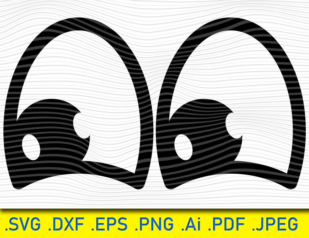 Beautiful Eyes Svg, Eyes Files for Cricut, Eyes Silhouette Svg, Eyes ...