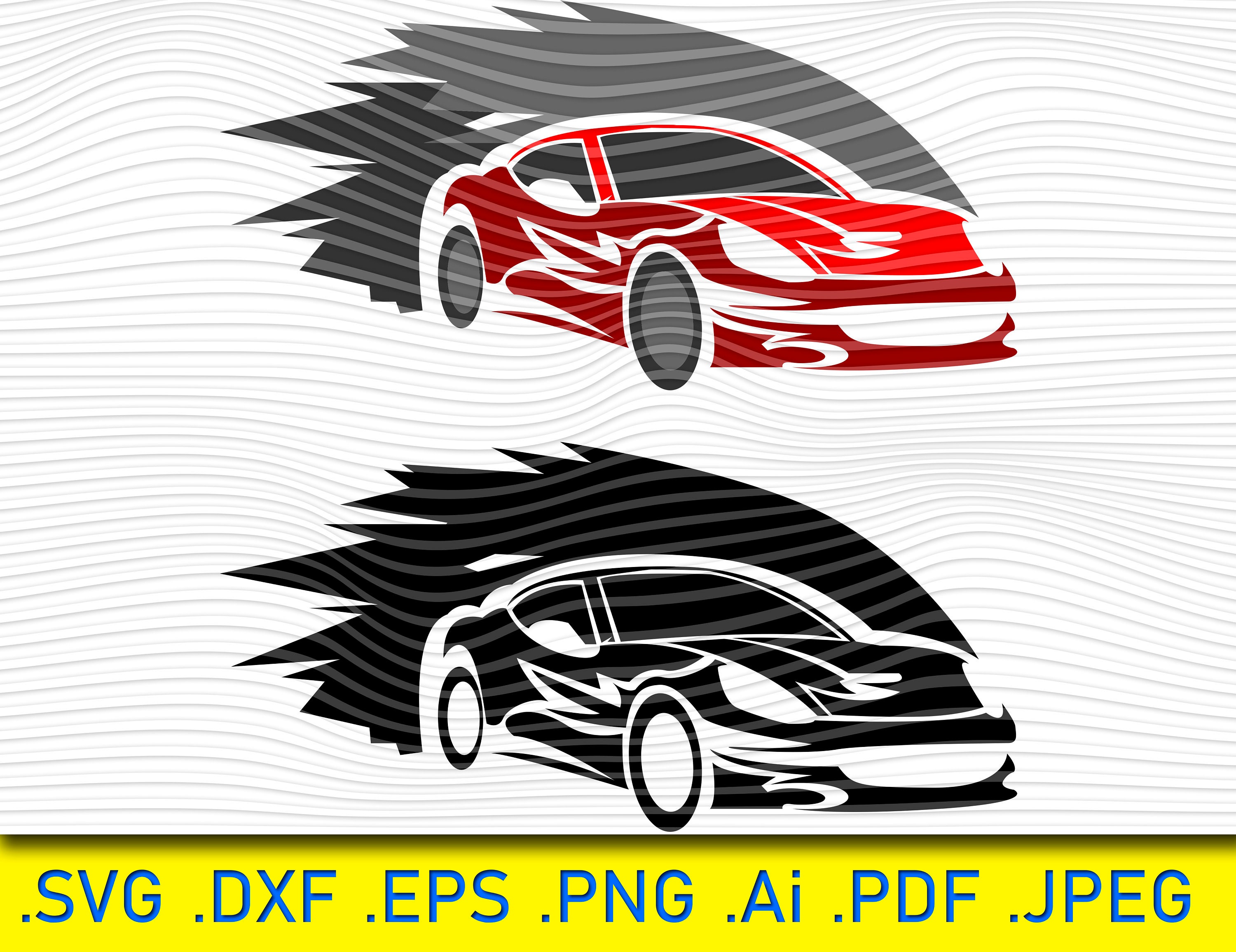 Carsports Car Svg Race Car Svg Car Svg Files for Cricut - Etsy