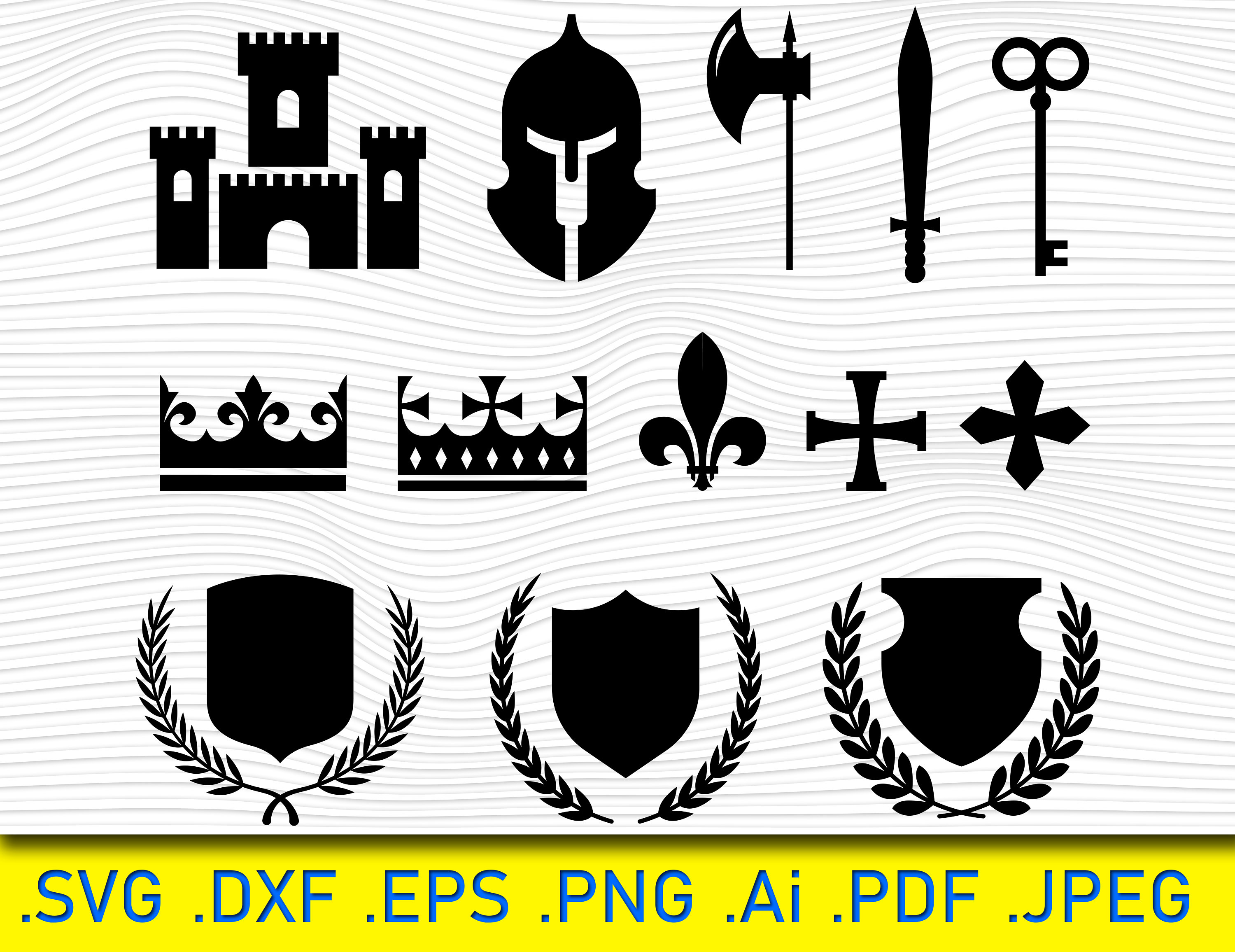 Medieval Shields Template Medieval Shields Template