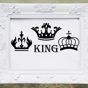 King Svg,crowns Svg,queen Svg,prince,princess,castle,royalty,crowns ...