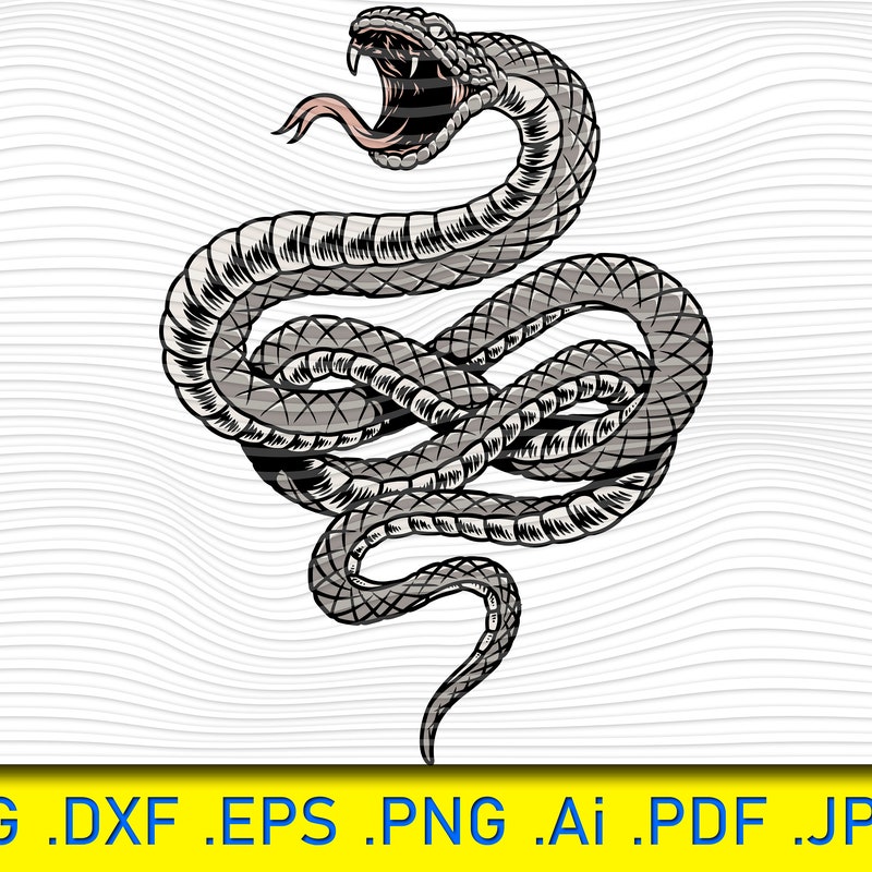 Snake Svg - Etsy
