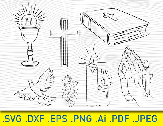 Confirmation Cross Drawing