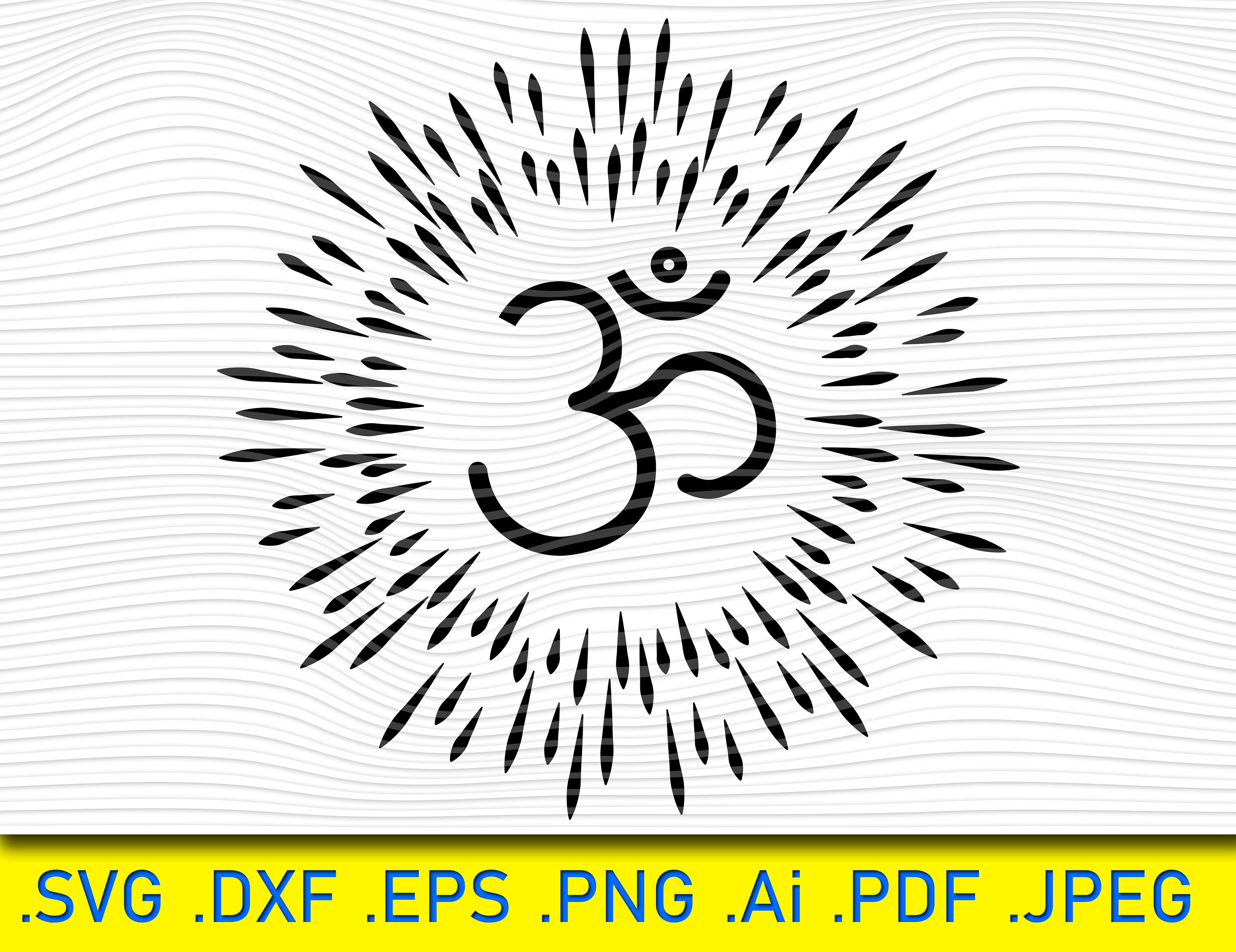 Om Svg Yoga Svg Om Symbol Svg Meditation Svg Zentangle - Etsy Australia