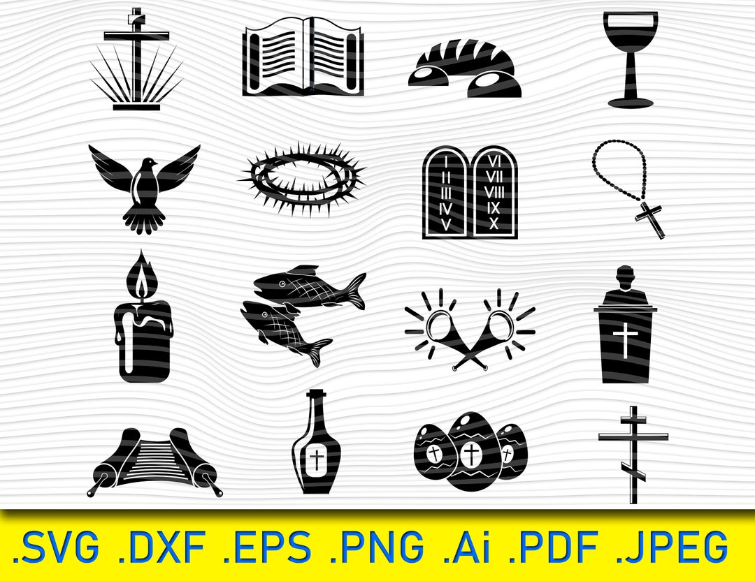 16 Christian SVG Bundle, Religious Svg, Faith Svg, Christian Quotes ...