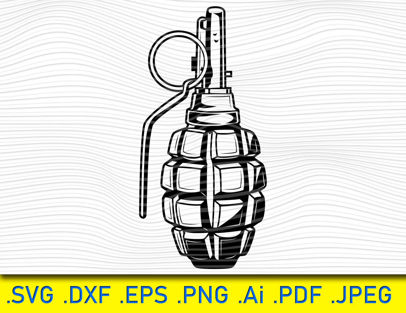 Grenade Svg Hand Grenade Svg Grenade Cut File Military Svg - Etsy