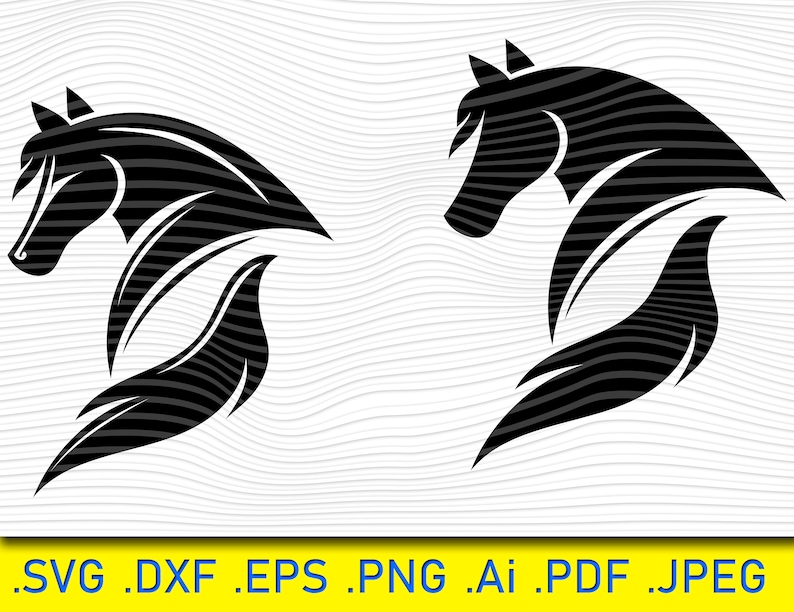 Horse Svg Horse Logo Horse Head Svg Animal Svg Animal - Etsy