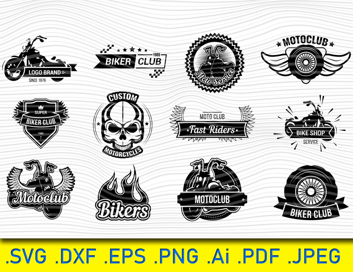 Motorcycle Svg Bundle Motorbike Svg Chopper Svg Cruiser | Etsy