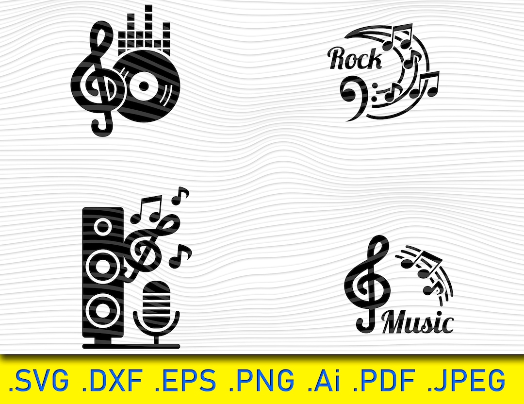 Music Graphic Elements, Music Notes Svg, Music Svg, Music Sheet Svg ...