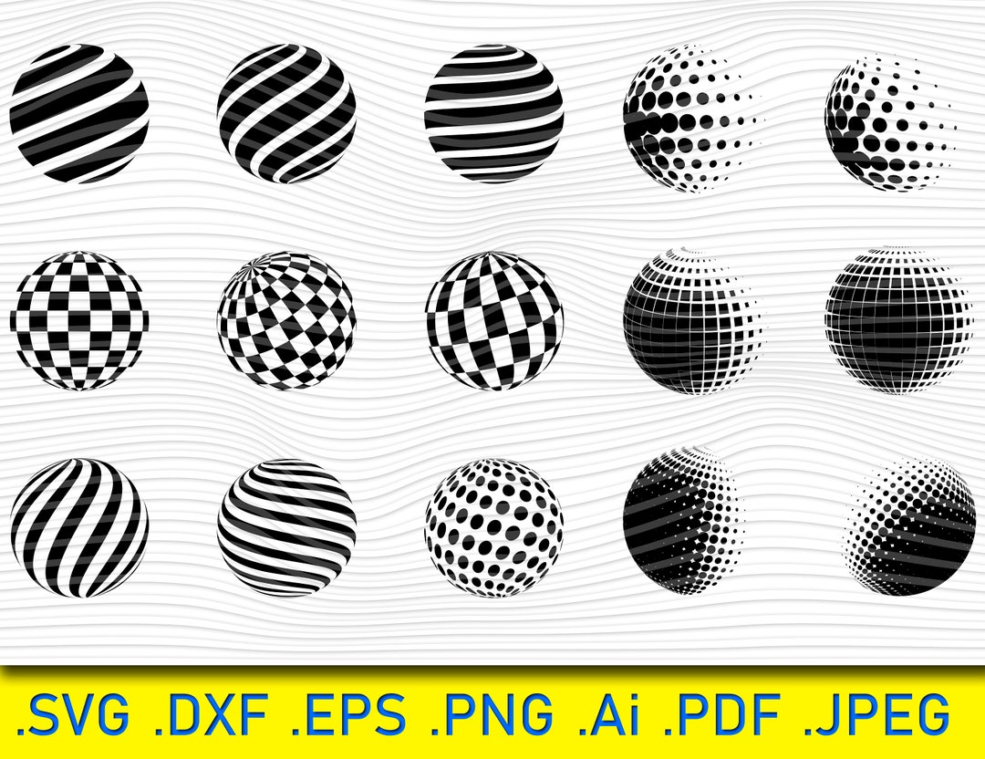 Black Spheres, Globe Grid, 3d Sphere, Wires Earth, Network, Vector ...