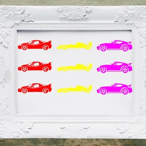 Race Car SVG Bundle: Sports Car Clipart, Cricut & Laser Cut Files - Etsy