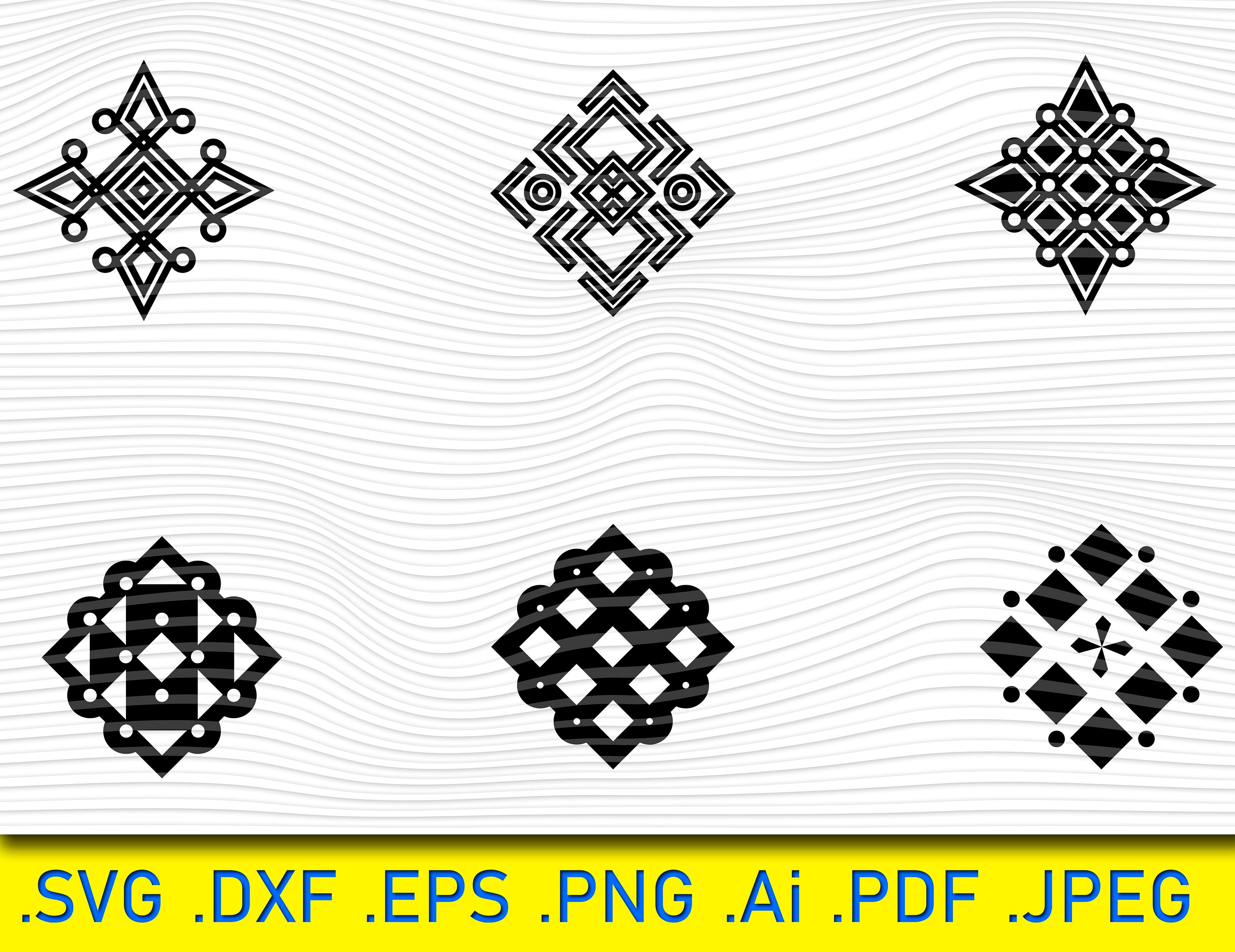 Maori geometric Polynesian Band Tattoo Stencil Art Tribal | Etsy