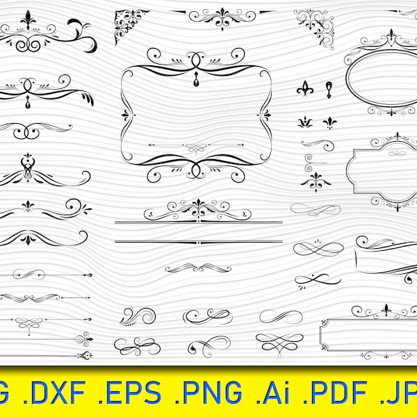 Fancy Digital Frames - Etsy