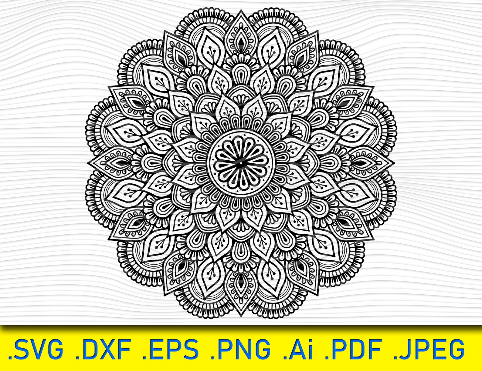 Mandala Svgmandalas Svgmandala Svg Files for Cricut Mehndi - Etsy