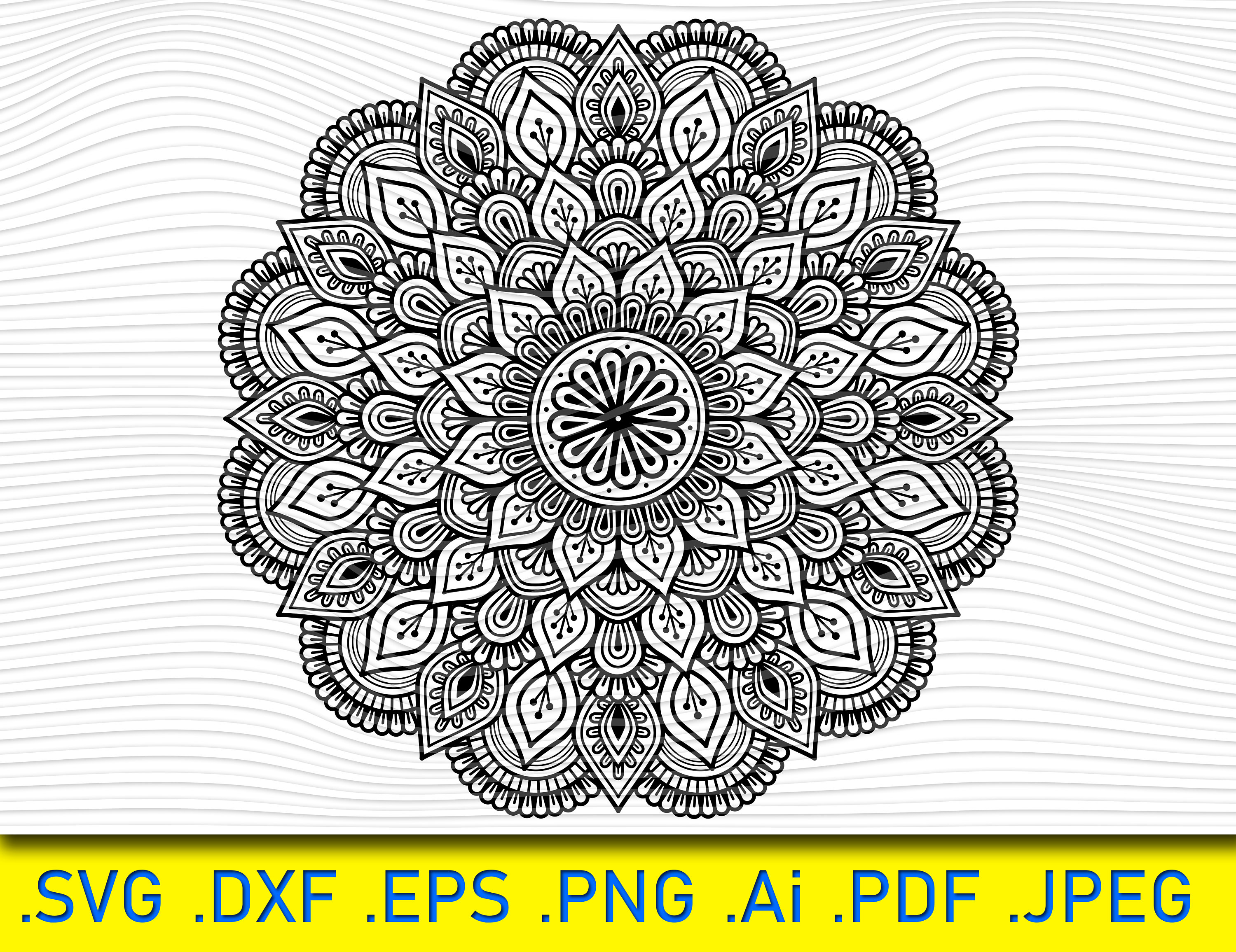 Mandala svgMandalas svgMandala svg files for cricut Mehndi | Etsy