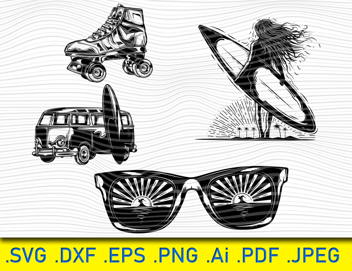 Beach Svg Beach Svg Bundle Beach Cut File Beach Svg Cut - Etsy