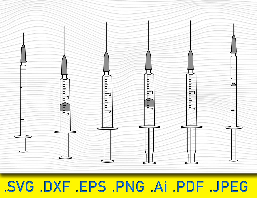 Syringe Svg, Nurse Monogram Frame, Doctor Clipart, Syringe Name Frame ...