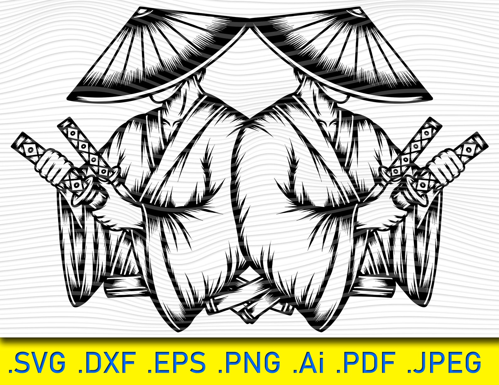 Japanese Samurai, Samurai Logo, Ninja Svg, Samurai Svg, Karate Svg ...