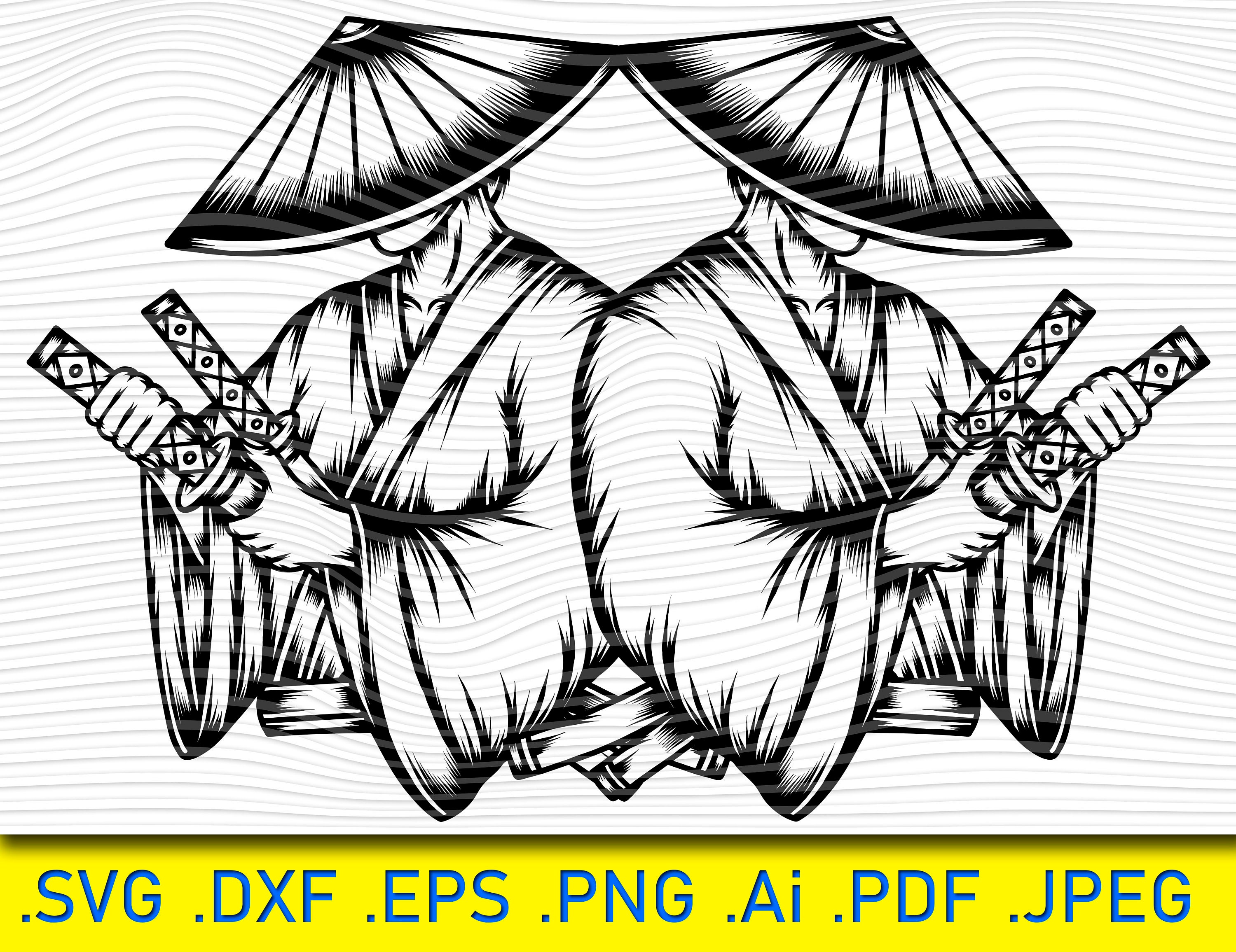 Japanese Samurai, Samurai Logo, Ninja Svg, Samurai Svg, Karate Svg ...