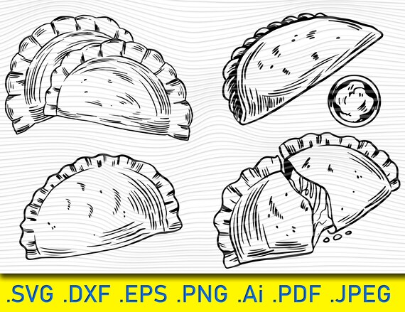 Dumplings Svg Food Clipart Dumplings Svg Dumplings - Etsy Hong Kong