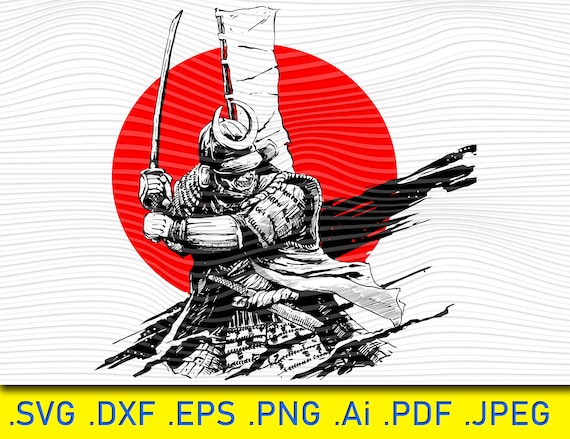 Samurai Warrior Vector