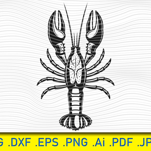 Lobster Svg - Etsy
