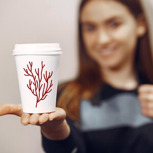 Coral Ocean Cuttable Design Eps File for Silhouette Cameo and Cricut ...