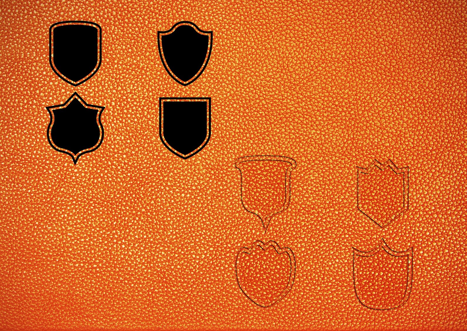 Shield SVG Bundle: Cut Files for Cricut & Silhouette - Etsy