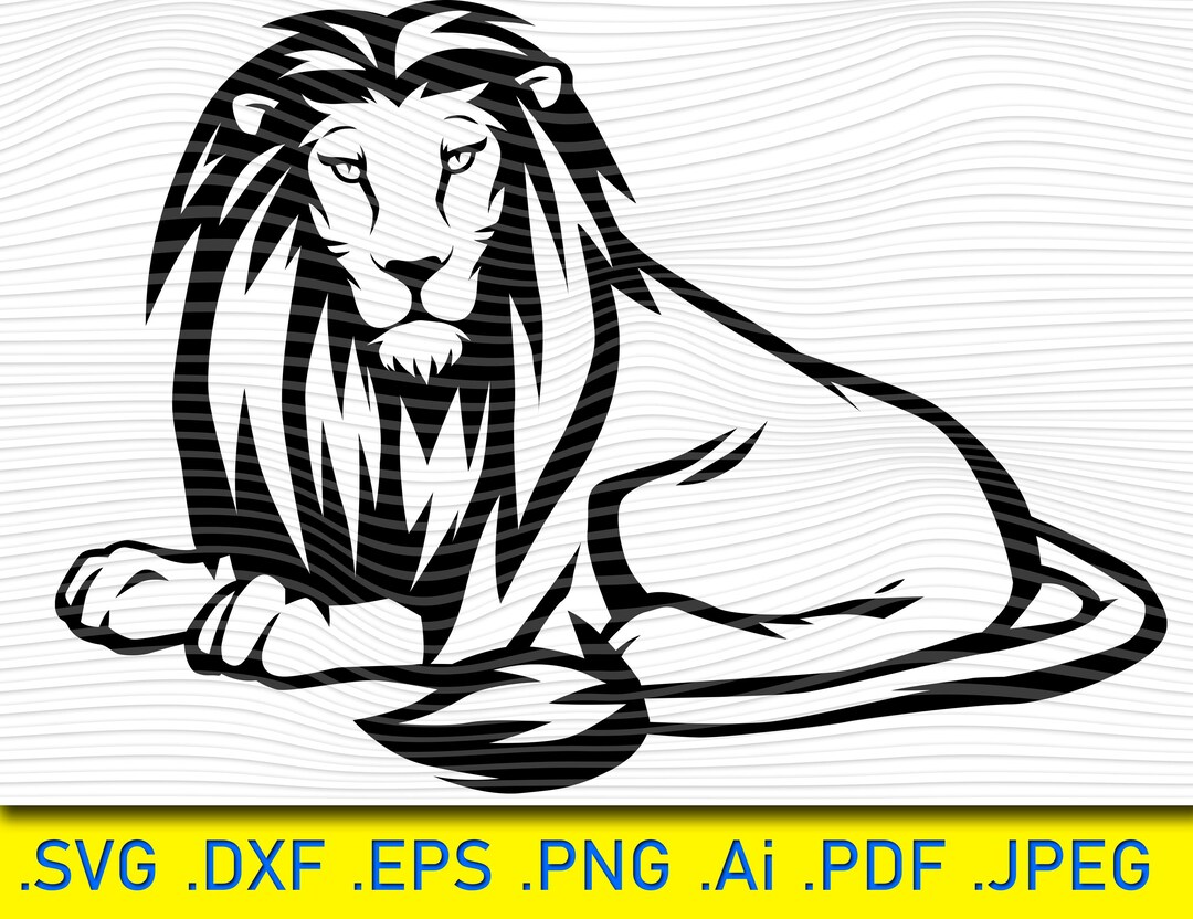 Lion SVG Print,animal's King, King Svg, Animals Svg, Animal Svg, Wild ...